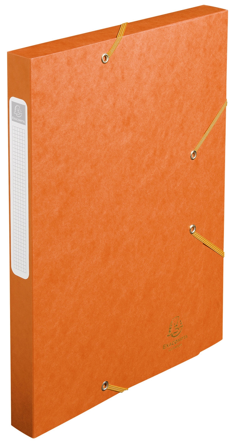 Boîte de classement - Dos 25 mm Orange EXACOMPTA Cartobox 18517H | ARC ...