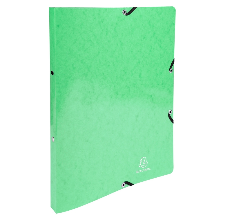 Classeur 2 anneaux Carte lustrée Iderama - Dos 20 mm - Vert anis ...