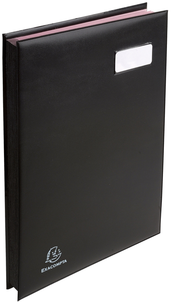 Parapheur pour documents - 16 compartiments - Noir EXACOMPTA 654465E ...