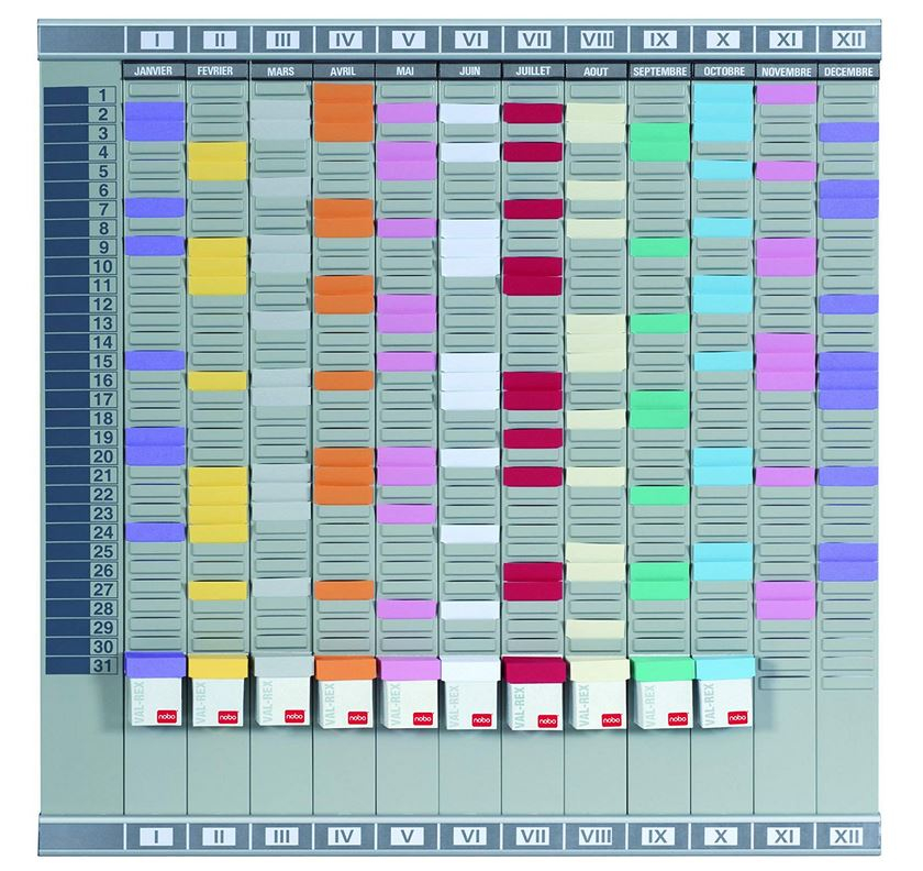 Kit Planning annuel - Professionnel / Téplan NOBO 2920080 | ARC Registres